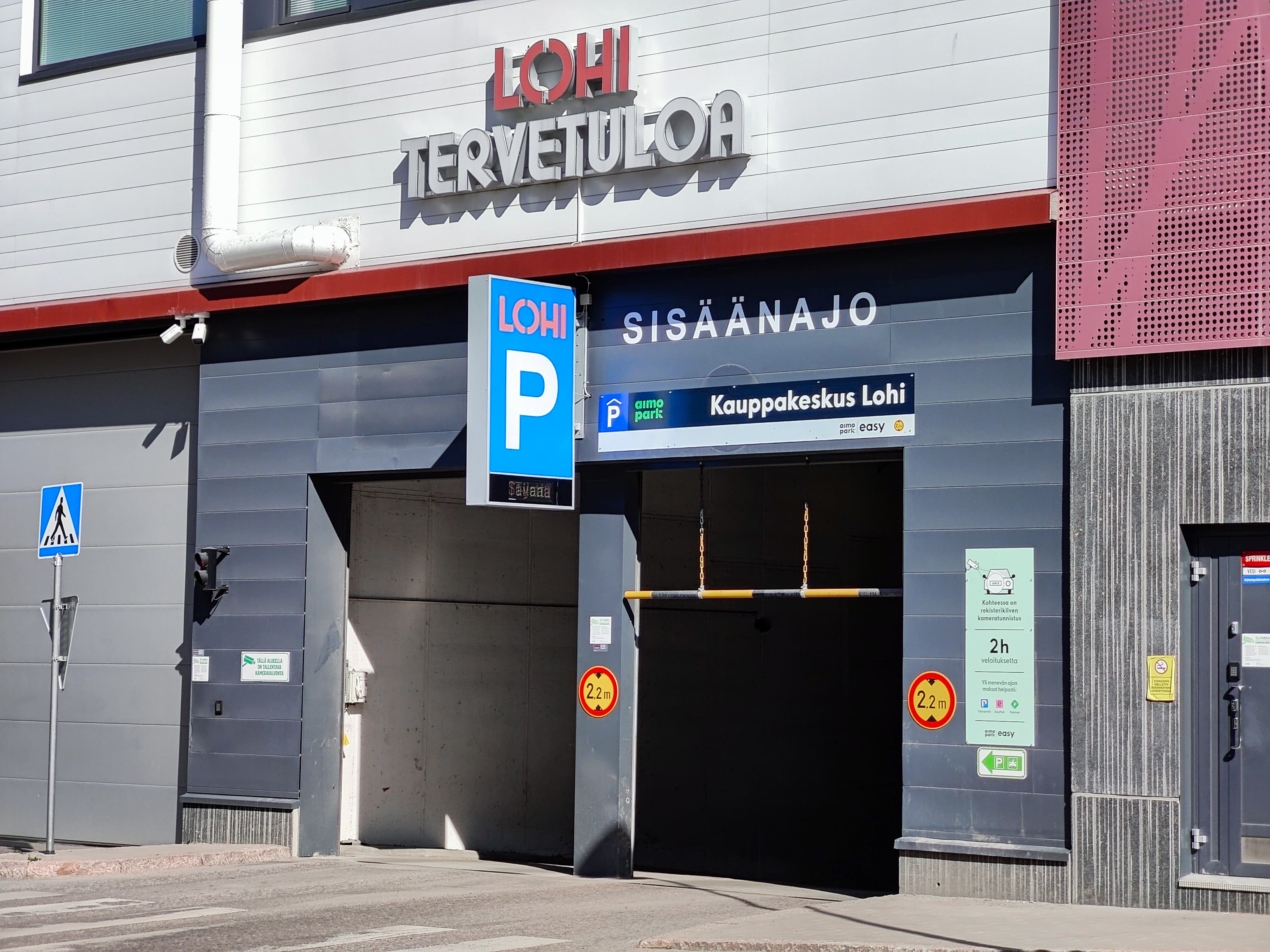 Aimo Park toi automaattisen kameratunnistuksen Kauppakeskus Lohen ...